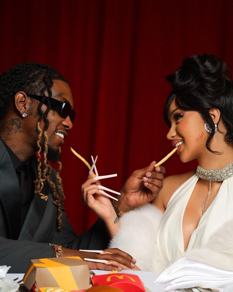 Cardi B & Offset Clap Back At Nicki Minaj Fans Over AI Kids Video ...